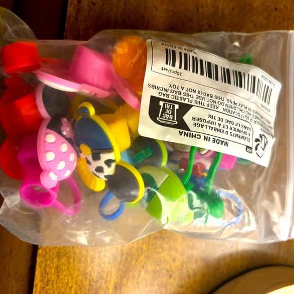 Disney | Other | 1 Piece Disney Character Straw Covers | Poshmark